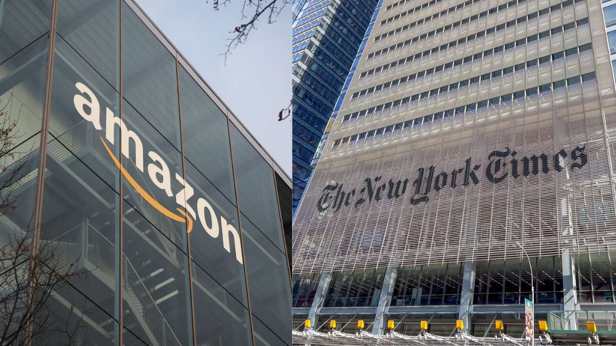 Na corrida pela IA generativa, Amazon e The New York Times anunciam ...