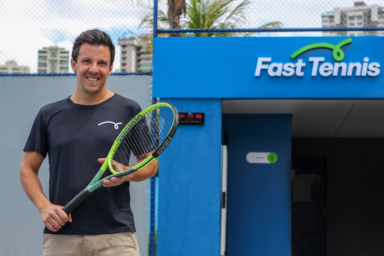 Fast Tennis: ele encontrou no esporte uma forma de relaxar e criou rede ...